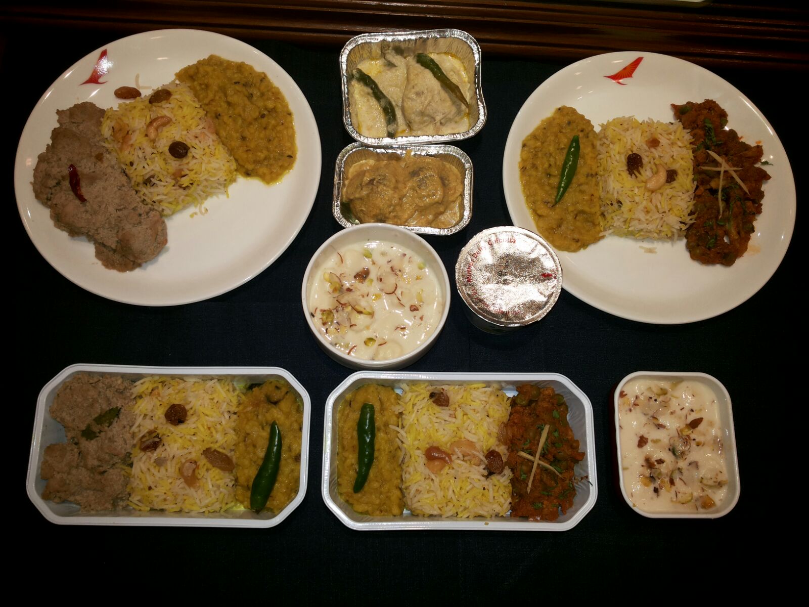 Air India celebrates durga puja with festive feast in the sky | Air ...