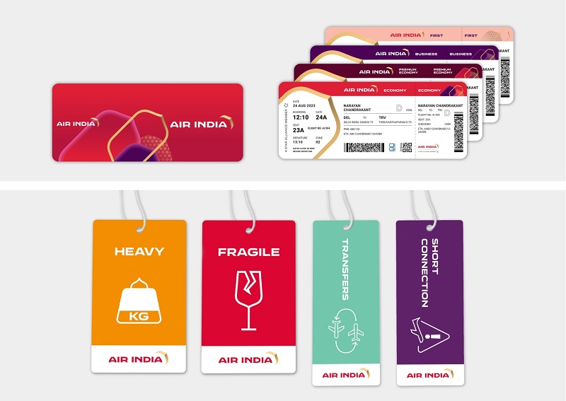 Air India starts rollout of new global brand identity | Air India ...